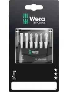 סט ביטים אורך 50 מ"מ Wera MINI-CHECK | שזר