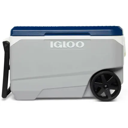 צידנית קשיחה עם גלגלים ומגש 85 ליטר אפור Igloo MaxCold Latitude | שזר