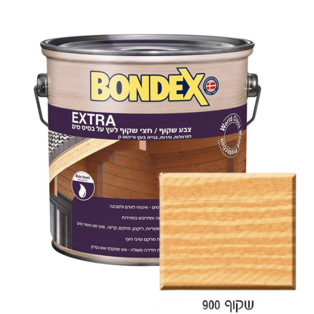בונדקס אקסטרה 900 שקוף Bondex | שזר