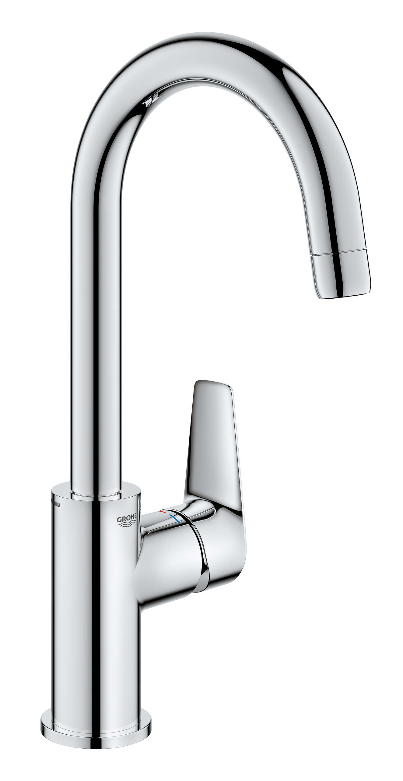 ברז פרח מידה L כרום + ערכה לונטיל גרואה Grohe BauEdge | שזר